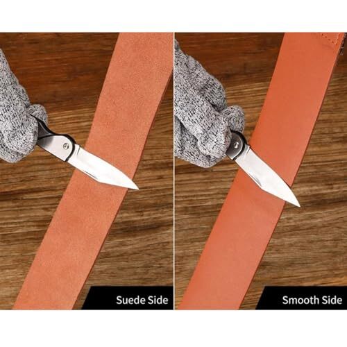 Leather Strop for Knife Sharpening Knife Strop Stropping Leather ...