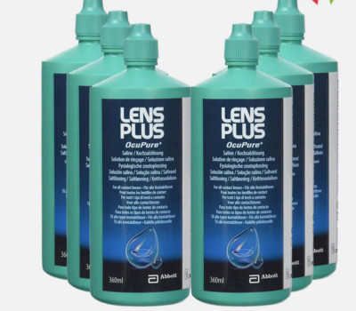 Lens Plus Purite Saline 360ml OCUPURE - (PACK OF 6) 5050474101715 | eBay