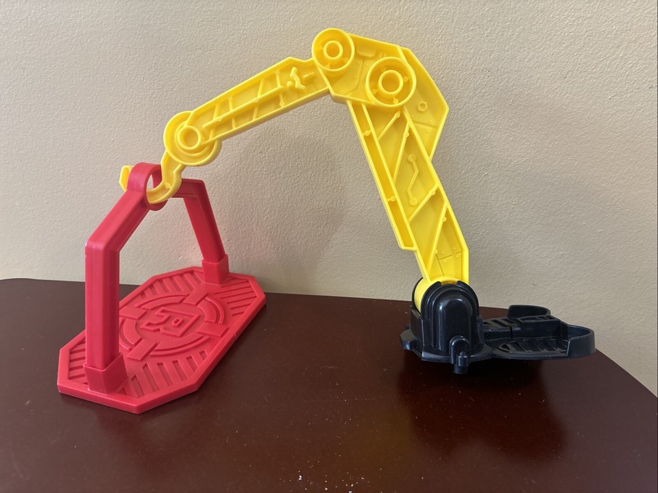 Rescue Heroes Helicopter & Action Figure. With Crane and Lift. It Works ...