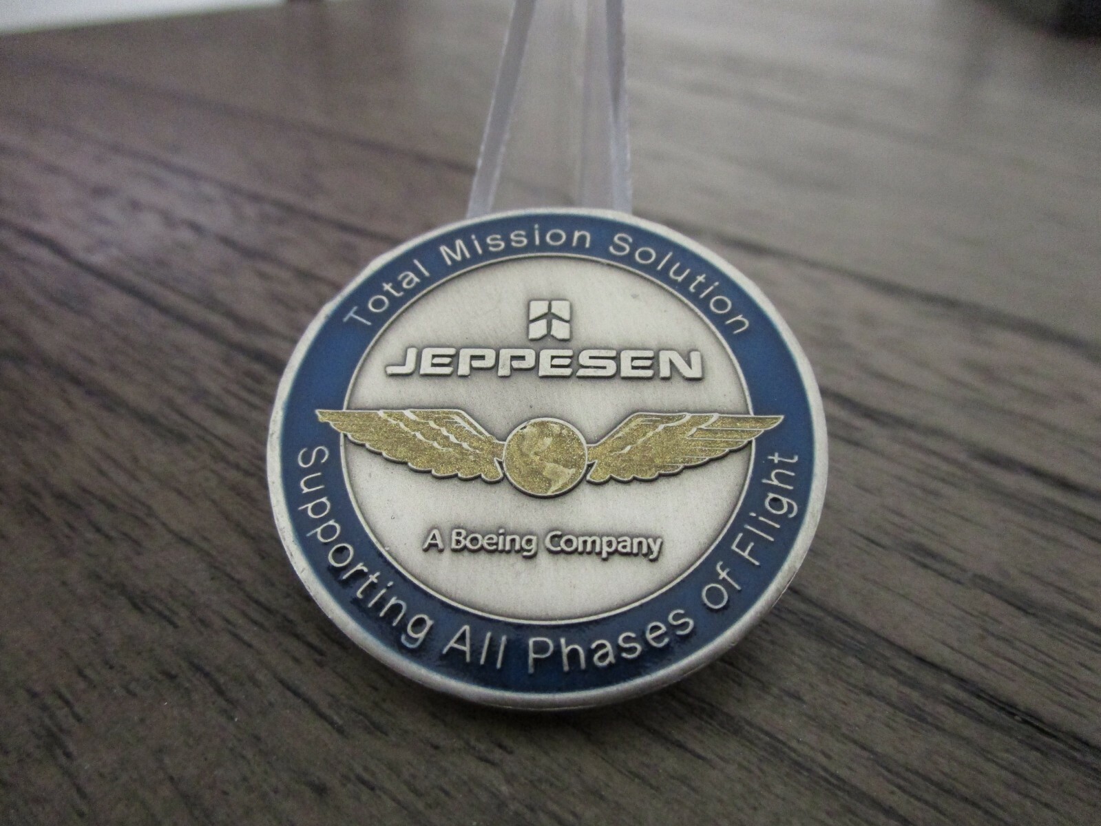 Jeppesen Boeing Total Mission Solution Challenge Coin 412G | eBay