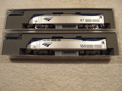 KATO N-SCALE DCC 2-UNIT GE P42 "GENESIS" LOCOMOTIVES | eBay