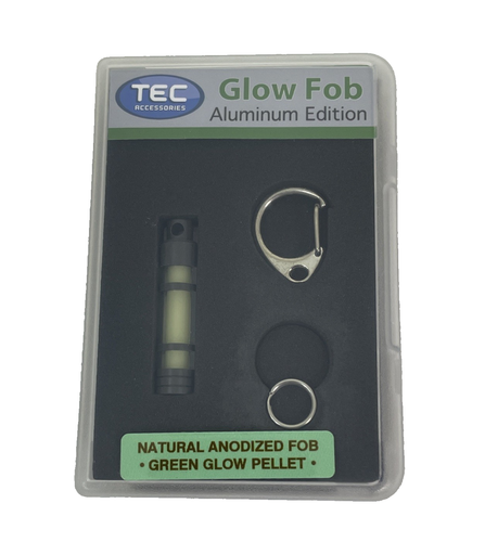 Tec Accessories Glow Fob Aluminum Edition Natural Anodized NEW | eBay