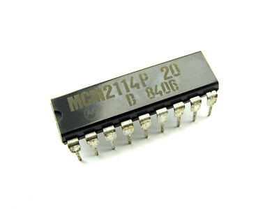 MCM2114P20 Static RAM 1024-word x 4 bit; MCM2114 IC Motorola P2114 ...