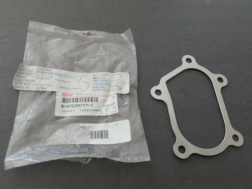 NEW GENUINE ISUZU EXHAUST GASKET TURBO DUCT - NPR-HD NQR NRR 4HE1 4.8L ...