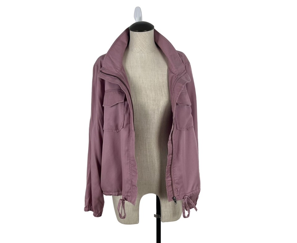 LOFT NWT Dusty Pink Cargo Lightweight Jacket | eBay