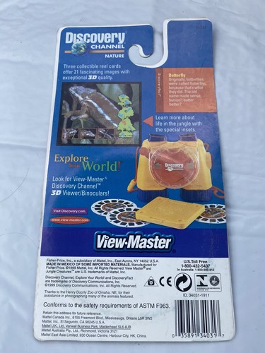 NEW Vtg 1999 Lot of 3 Reels Viewmaster Discovery Channel Jungle ...