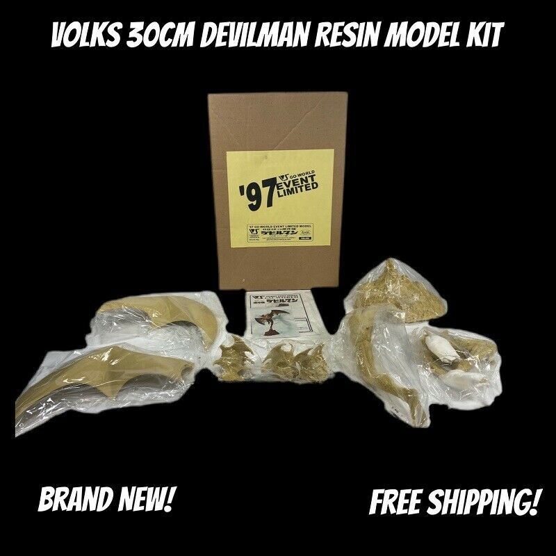 Volks 1997 Orient Hero Series 30cm Devilman Resin Model Kit ORIGINAL ...