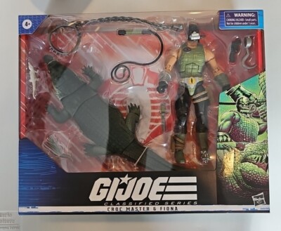 GI Joe Classified SERIES Croc Master and Fiona #38 Hasbro F4320 New ...