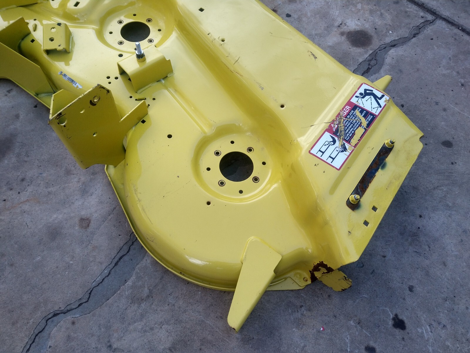 John Deere Edge 54 Inch Mower Deck D170 E180 LA150 LA175 S180 BG20945 ...