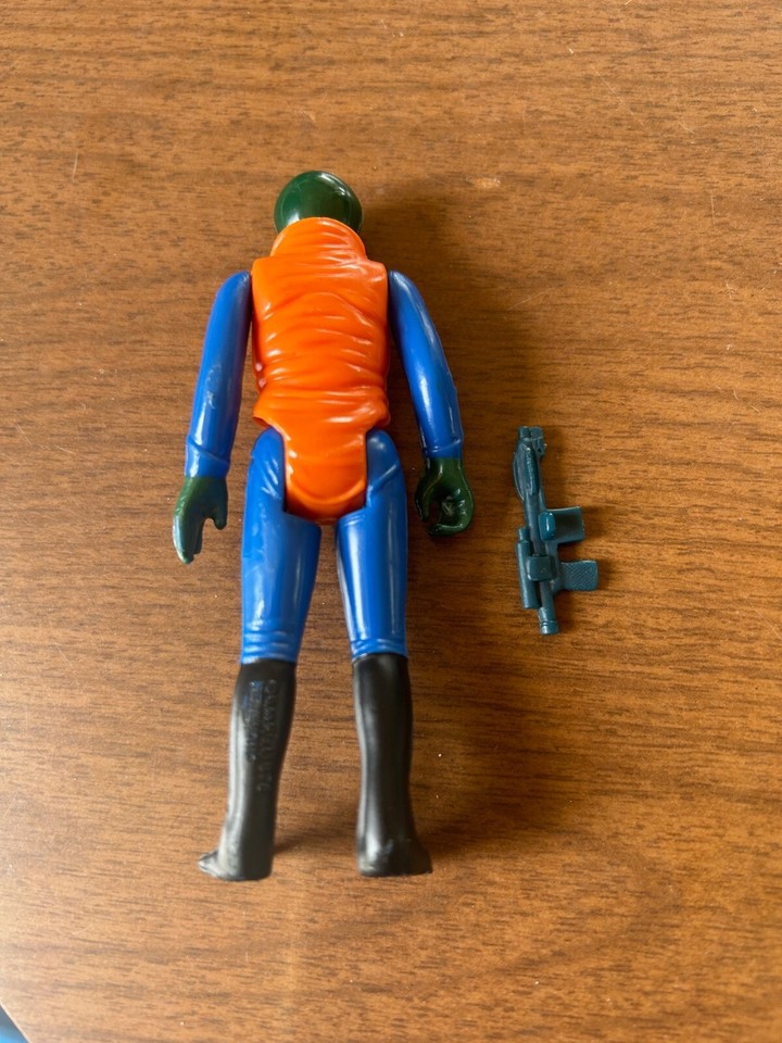 Star Wars Ponda Baba Figure & Blaster Vintage 1978 Hong Kong Walrus Man ...