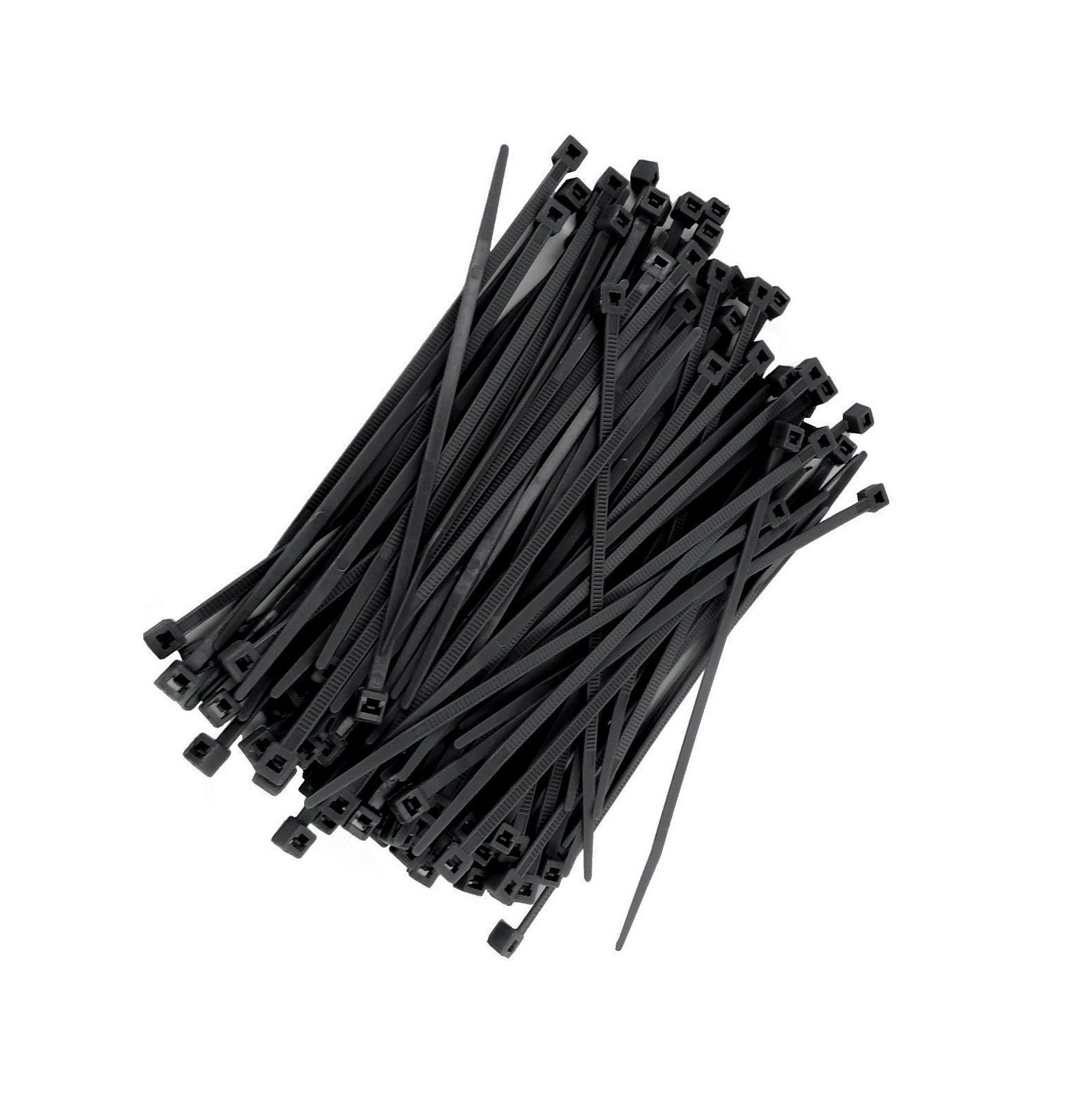 100Pcs Cable Ties Nylon Plastic Zip Tie Wraps Strong Fastner Zip Strap ...