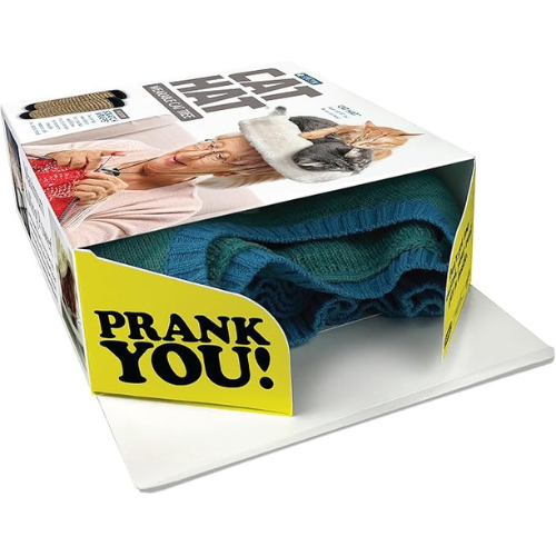 Prank Pack Prank Gift Box, Cat Hat, Wrap Your Real Present in a Funny ...