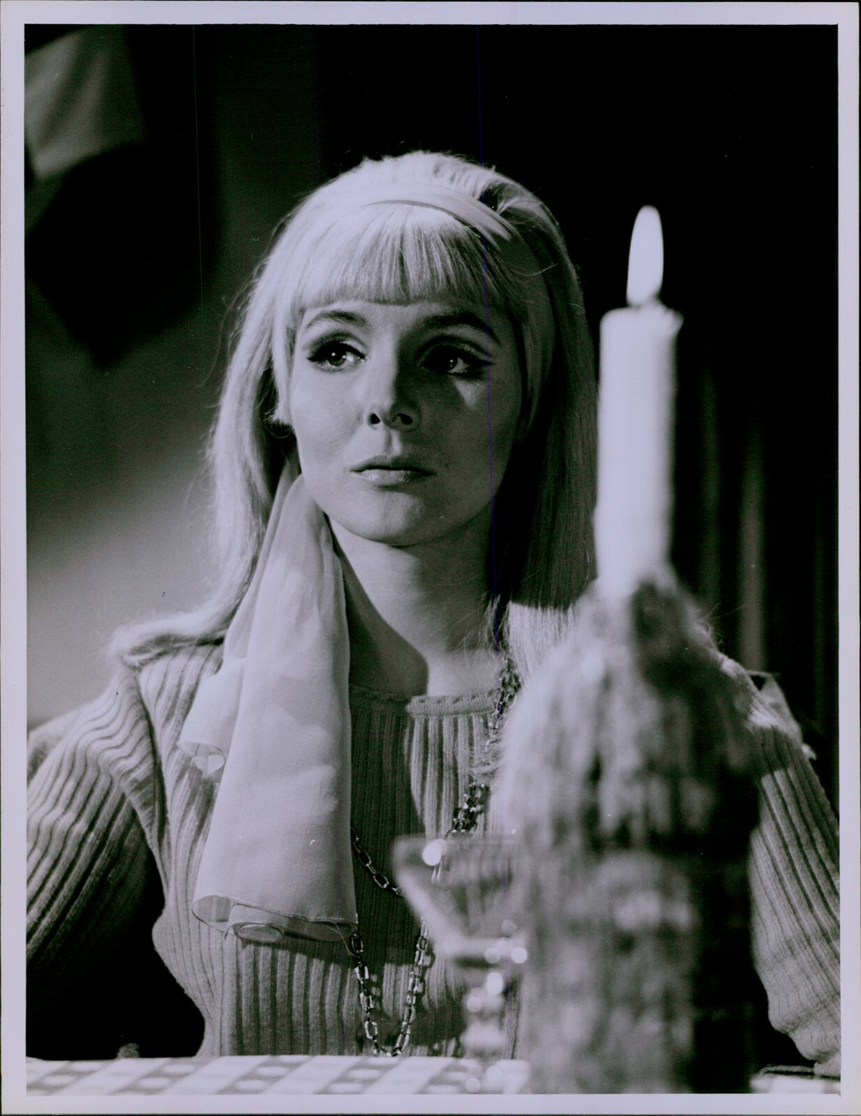 LG806 '66 Original Photo KATHY HAYS Beautiful Blonde Young Actress Mod ...