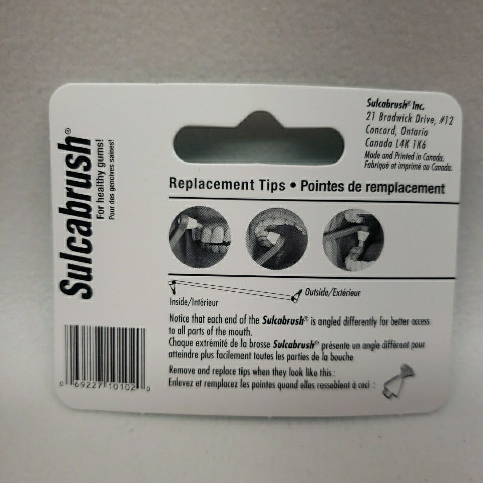 Sulcabrush • Replacement Tips • For Healthy Gums | eBay