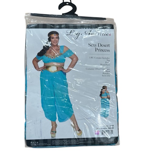Desert Princess Jasmine Inspired Plus Costume Size 3X/4X 714718545721| eBay