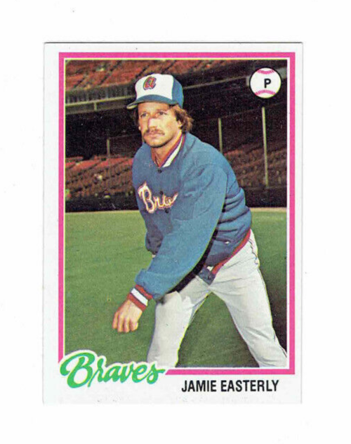 Jamie Easterly Atlanta Braves P 3264 Topps 1978 #Baseball Card | eBay