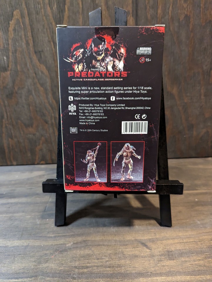predators active camo hiya action figure beserker predator | eBay