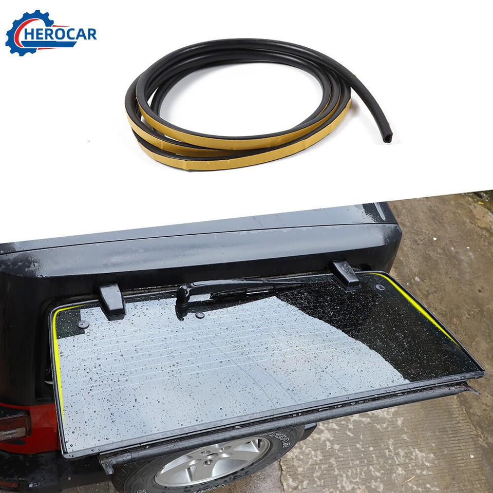 Rear Tailgate Windshield Rubber Seal Strips Accessories For Jeep ...
