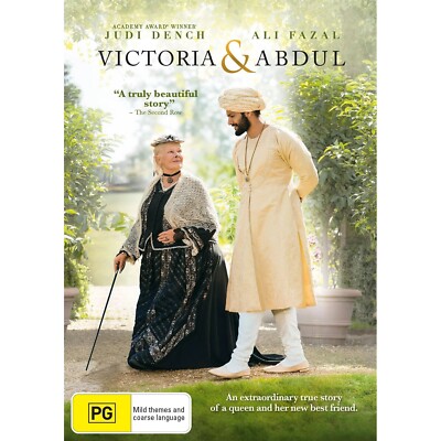 Victoria & Abdul (DVD, 2017) Judi Dench, Ali Fazal, Tim Pigott-Smith ...