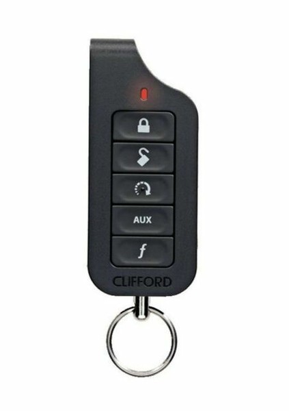 Clifford 7153X Replacement Alarm Remote Control Key Fob 5 Button ...
