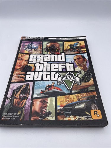 Grand Theft Auto V GTA 5 Brady Games Signature Series Strategy Guide ...