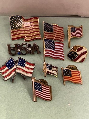 United States Flag pin lot | eBay