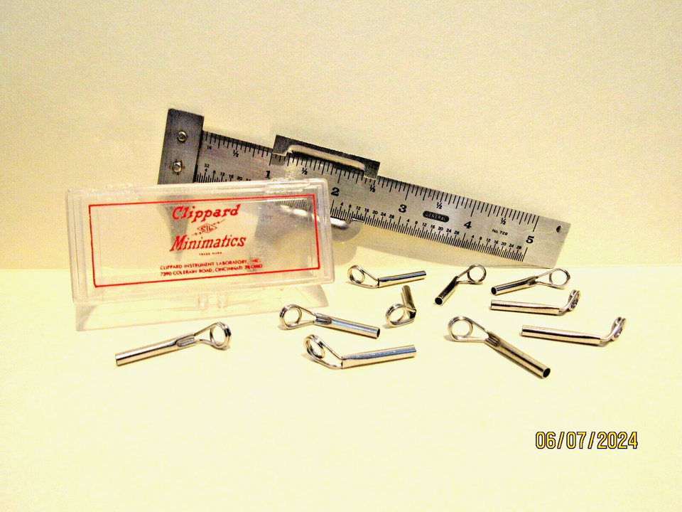 Fly-Rod Tip-Top Guides - 2.4MM. Tube IDs - Sz #6 - Clippard Co ...