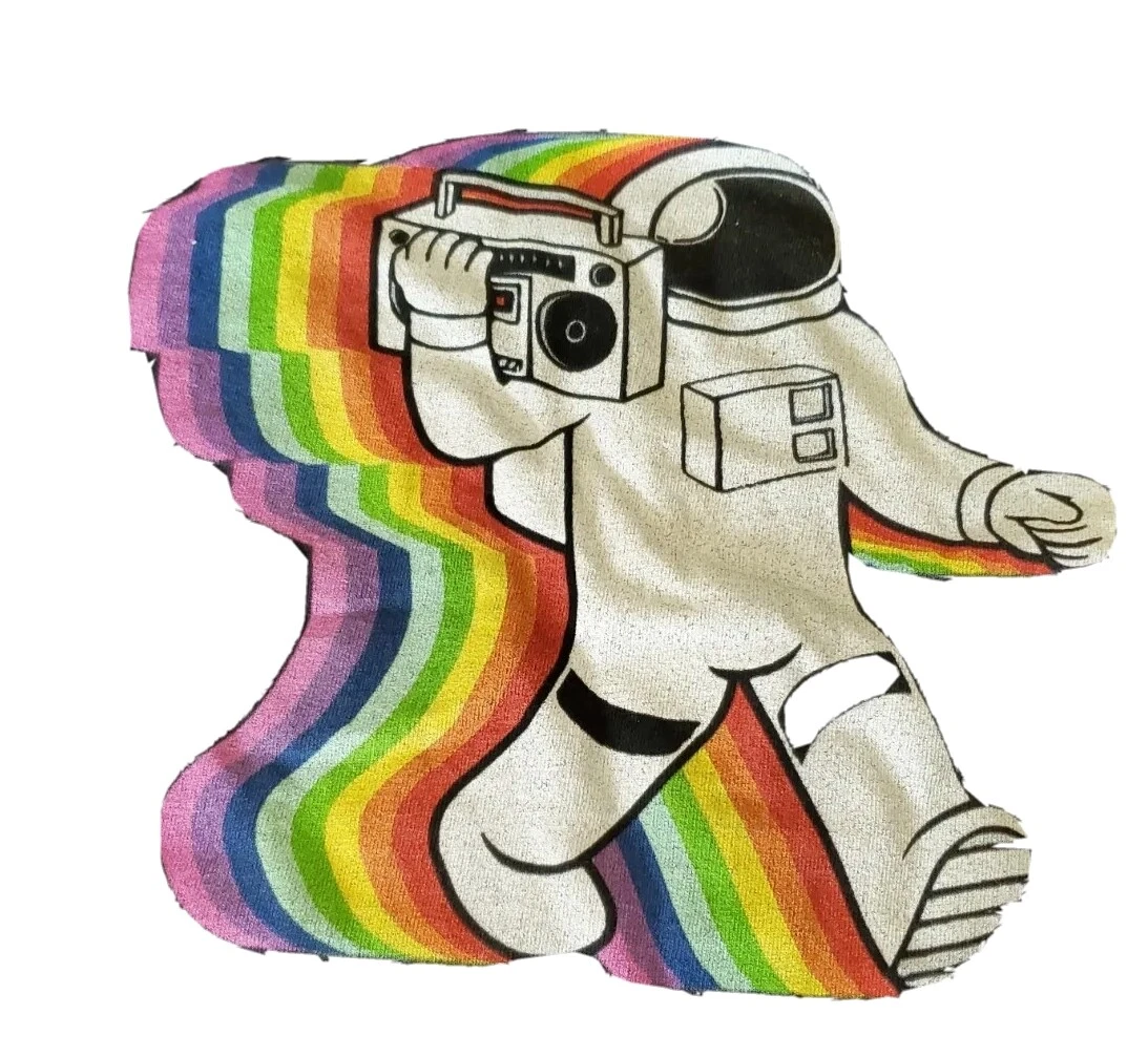 Astronaut With Boombox Gta Emblem