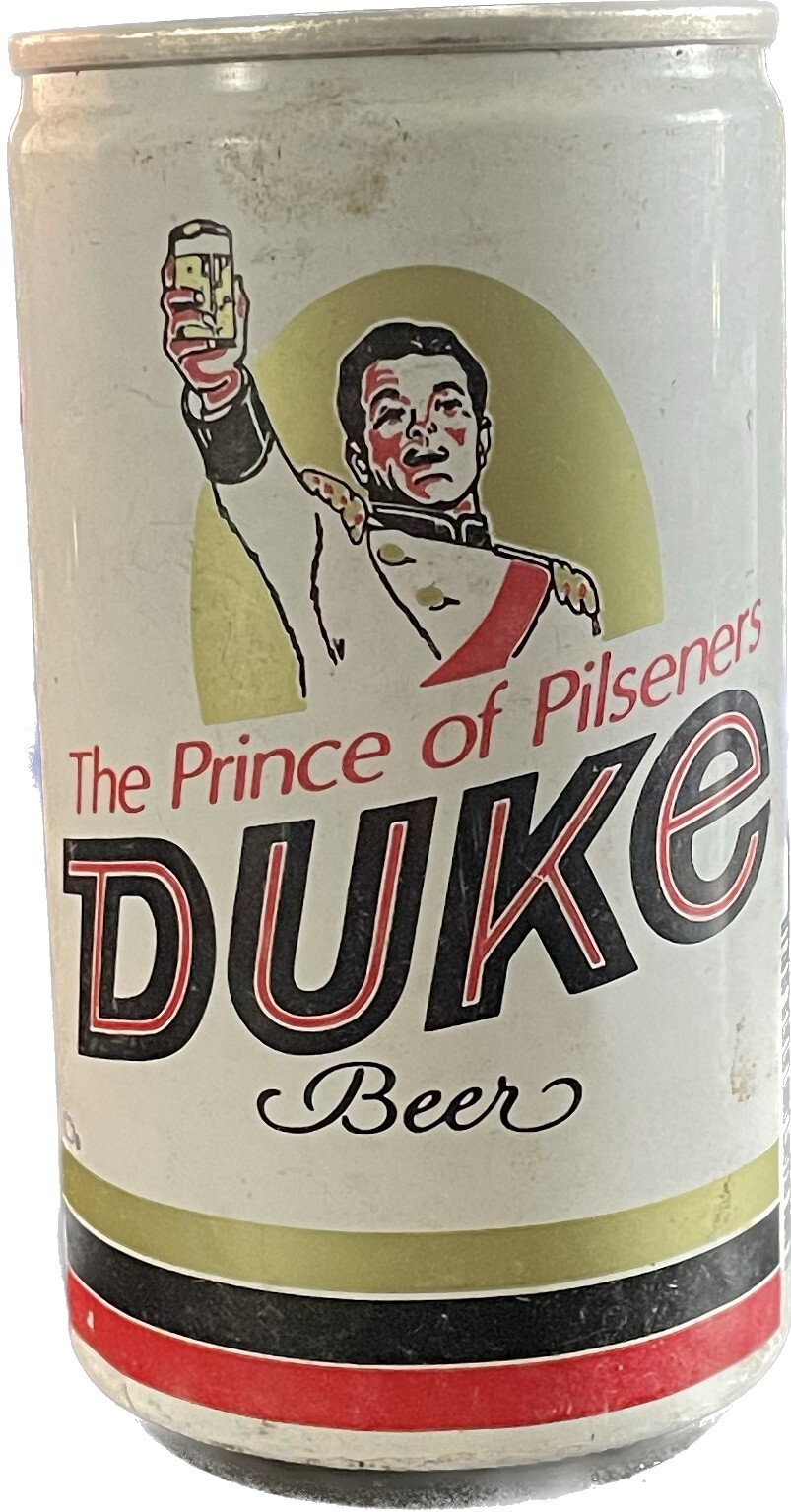 Vintage Prince of Pilseners Duke Beer Can from Duquesne Brewing Company ...