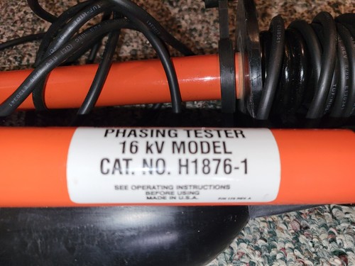 Chance 16 KV Phasing Tester H1876-1 | eBay