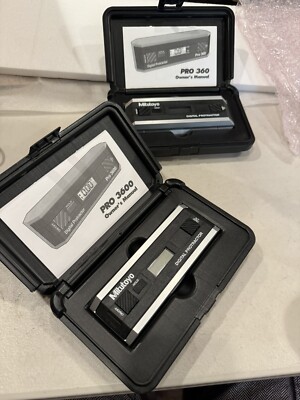Mitutoyo 950-318 Pro 3600 Digital Protractor SPC 603908335979 | eBay