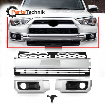 Front face set For 4Runner 2014-2020 Front Bumper Lower Grille & Fog ...