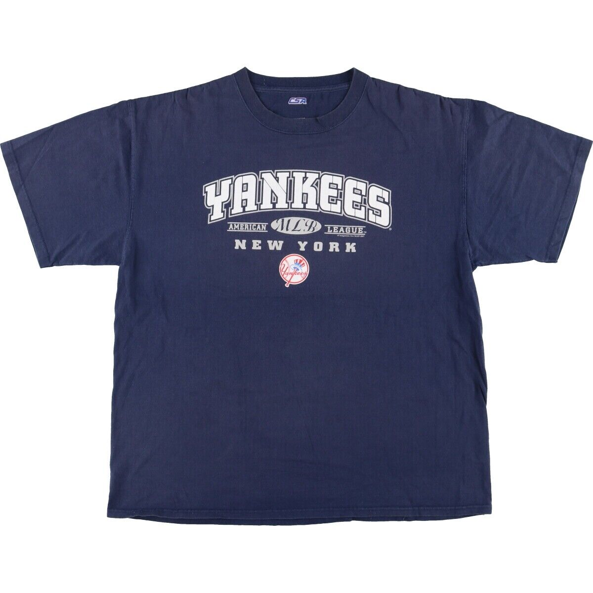 00'S CSA MLB NEW YORK YANKEES New York Yankees logo print T 00'S CSA MLB NEW YORK YANKEES New York Yankees logo print T