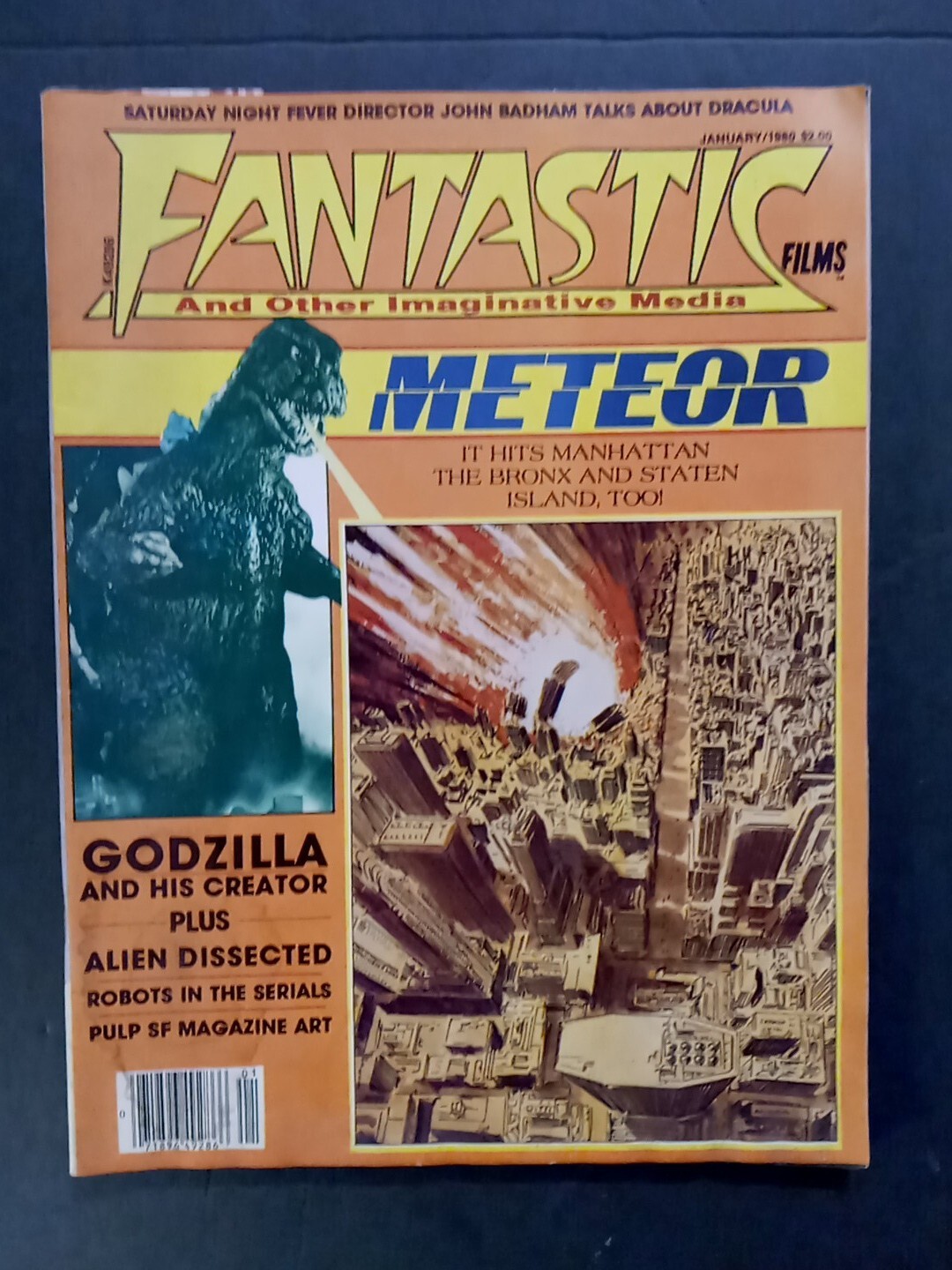FANTASTIC FILMS MAG LOT OF 3 - GODZILLA, EMPIRE STRIKES BACK, REV. OF ...