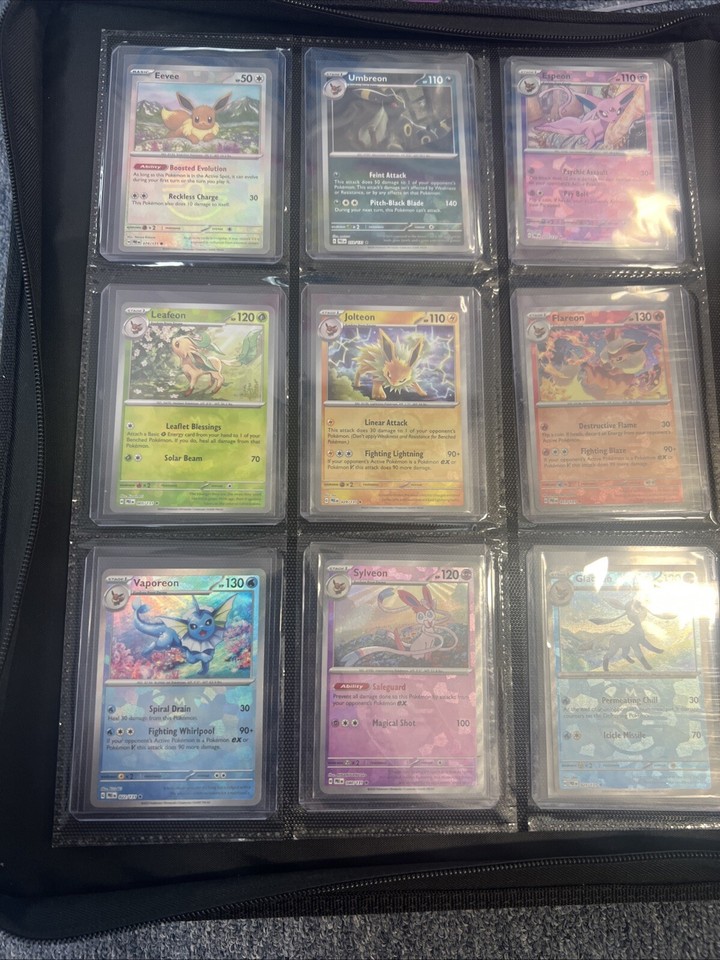 100% COMPLETE PRISMATIC EVOLUTIONS MASTER SET PROMOS INCLUDED! | eBay