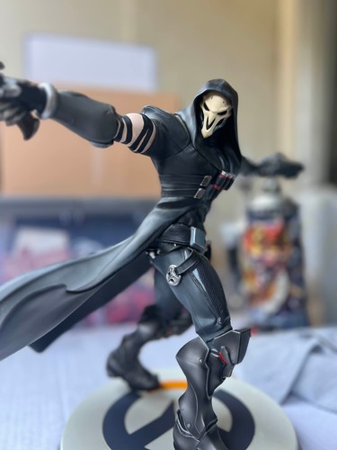 Reaper Overwatch OFFICIAL Blizzard Resin Statue Original Packaging Open ...