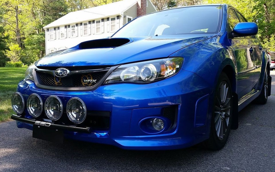 Fits 2008 Subaru WRX / STI RALLY LIGHT BAR, Bull Bar, 4 Light Mounting ...