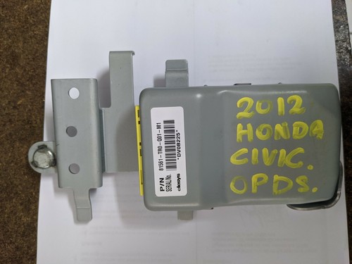 Honda Civic 2012 OPDS module, SRS Air Bag 81561-TR0-Q01-M1, Passenger ...