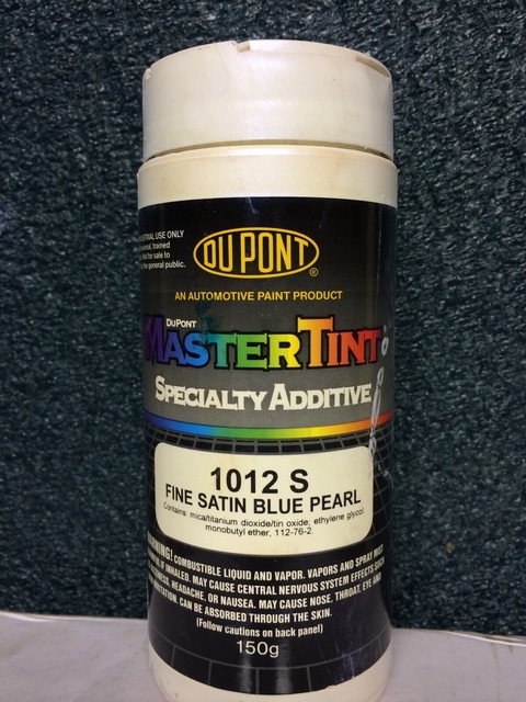 Dupont Master Tint 1012 S Fine Blue Satin Pearl 150 Grams Specialty ...