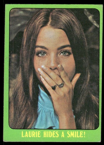 1971 Topps The Partridge Family Green #22B Laurie Hides a Smile! | eBay
