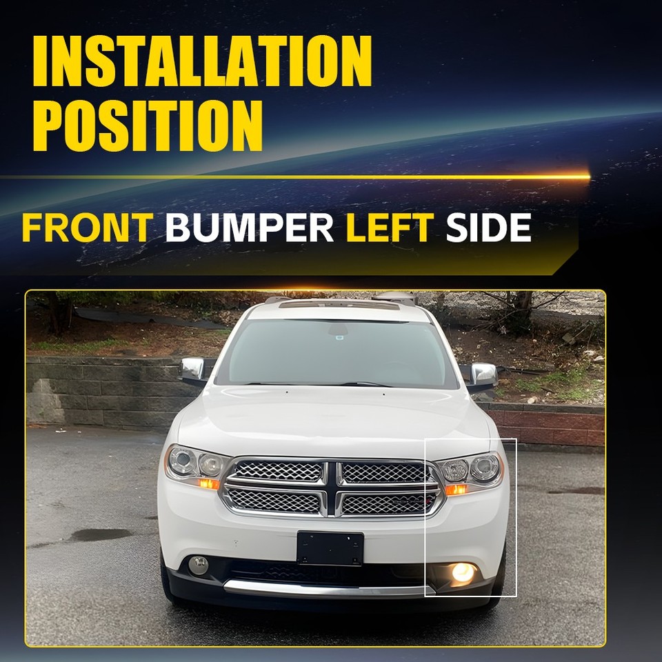 Front Bumper Side Left Bracket Cover for Retainer 11-13 Durango ...