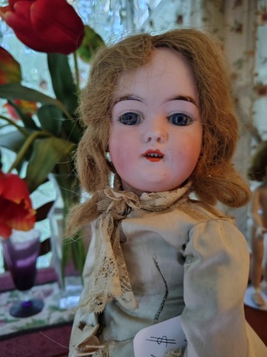 17-inch Antique Lady Doll Sunburst Mark | eBay