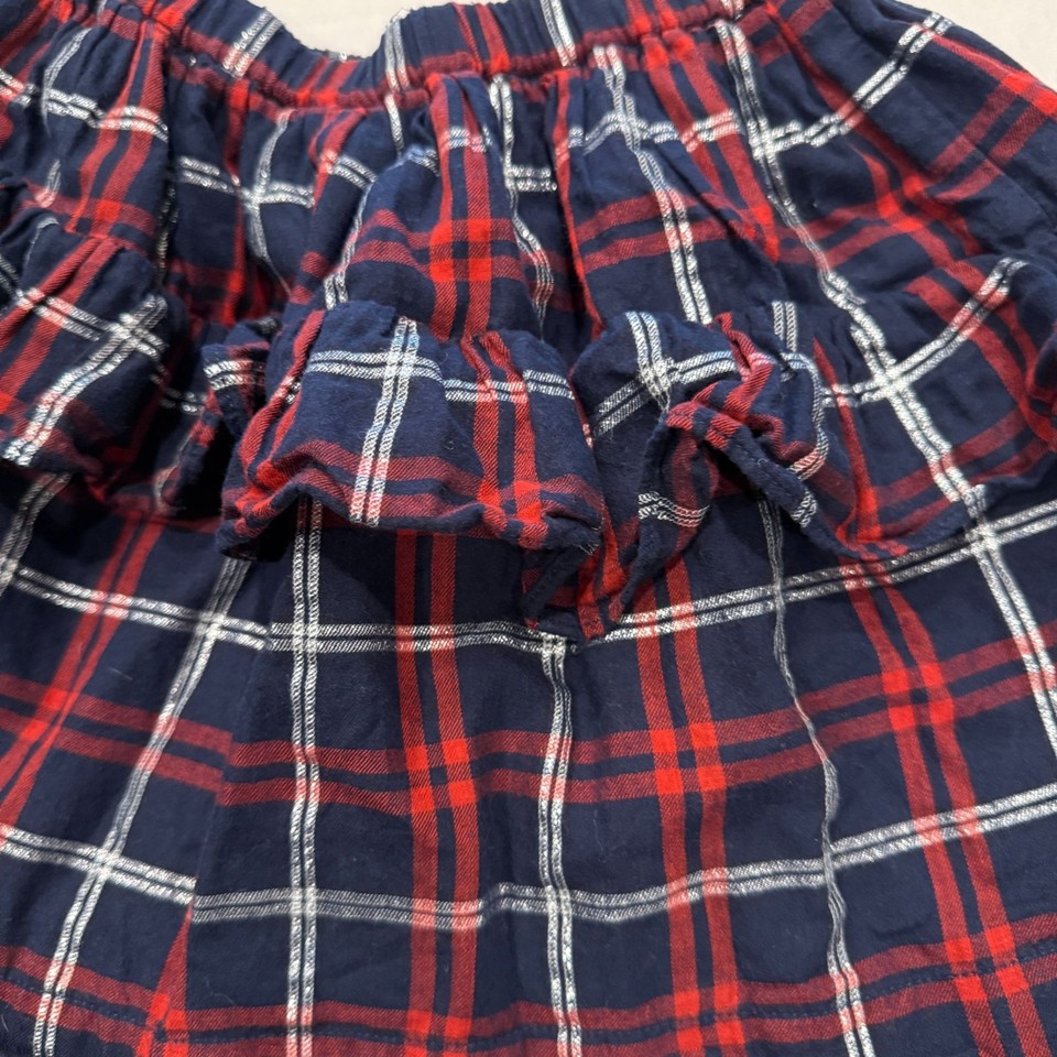 Crewcuts J Crew Girls 4-6 tartan plaid ruffle skirt holiday | eBay