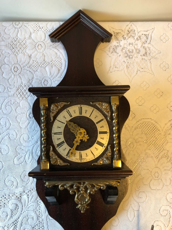 Vintage Dutch Nu Elck Syn Sin Wall Clock Spares or Renovation good ...
