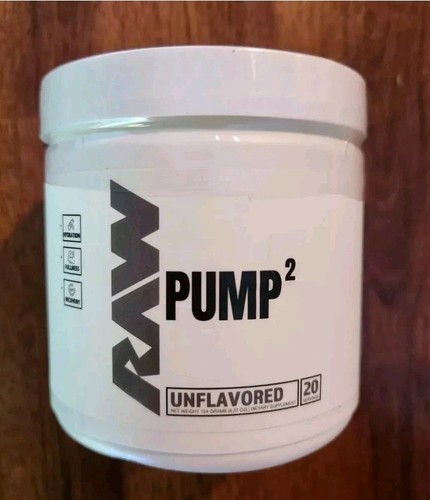 RAW Pump 2 Unflavored, 4.37 oz 124 grams 20 Servings New [GLYCERSIZE 65 ...