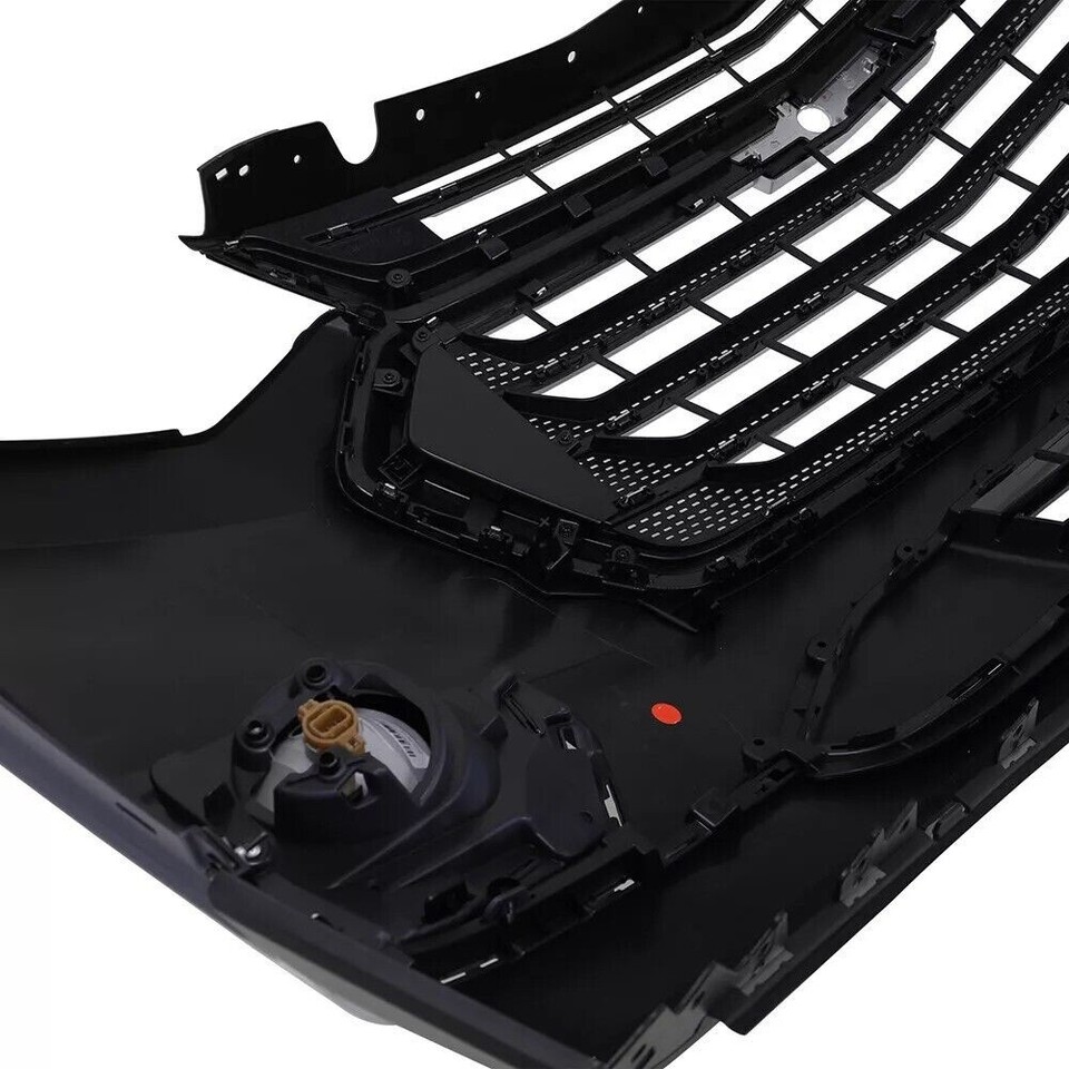 Front Bumper Grille Assembly Set For 2018-2021 Chevy Traverse Grill w ...