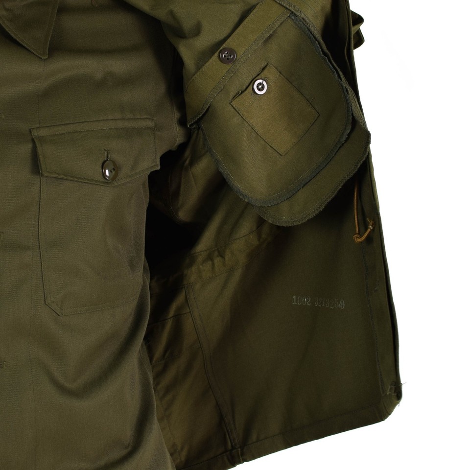 Original vintage Czech army field jacket M85 military Olive green ...