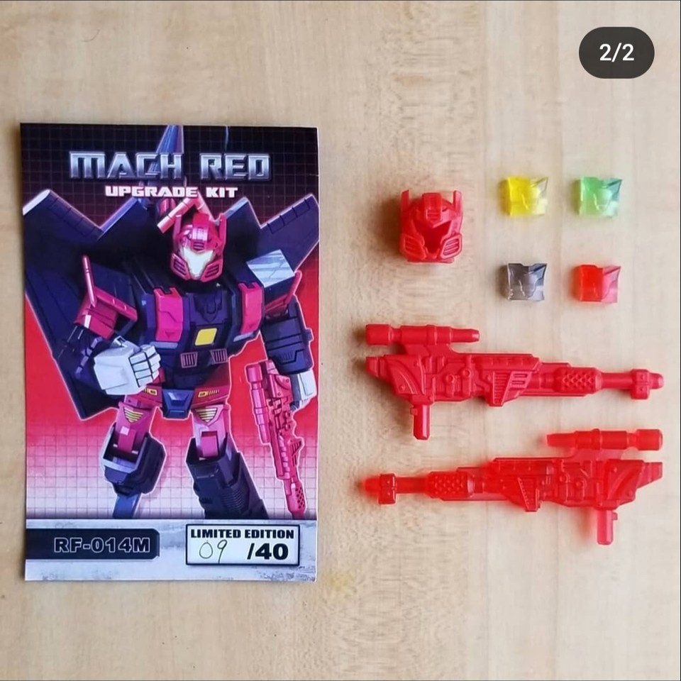 2009 Transformers Universe: SkyFall w/ Rare Renderform Mach Red Upgrade ...