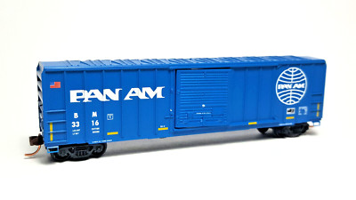 Pan Am 50' Rib Side Boxcar Single Door Micro-Trains MTL #025 00 980 N ...