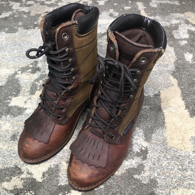 Vintage womens Outback Logging lace up Work boots 6.5 | eBay